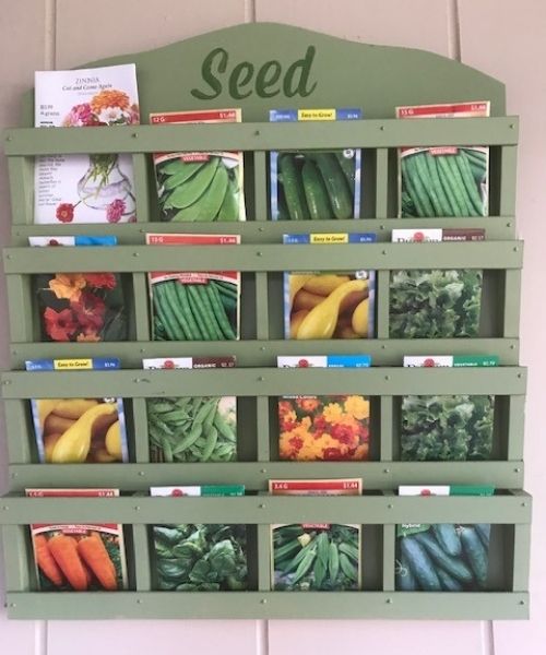 Thrift Shop Seed Packet Makeover – Garden Chick