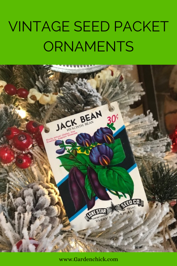 Seed Packet Christmas Ornaments – Garden Chick
