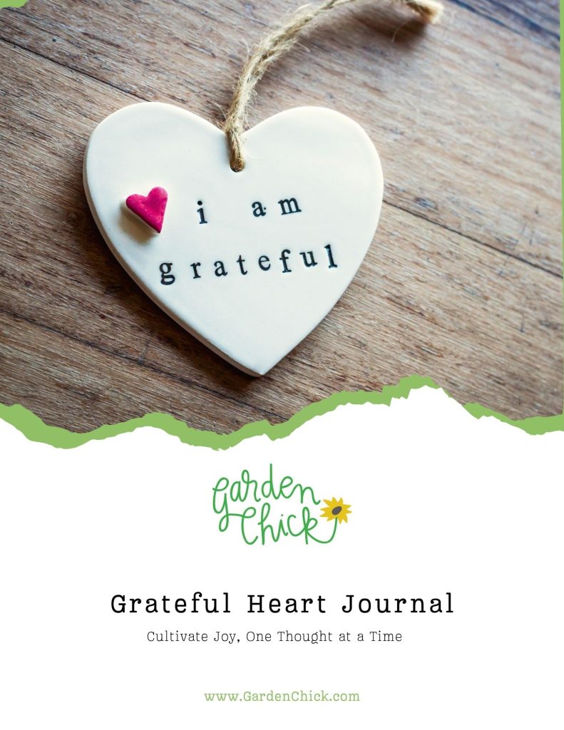 Printable Gratitude Journal – Garden Chick