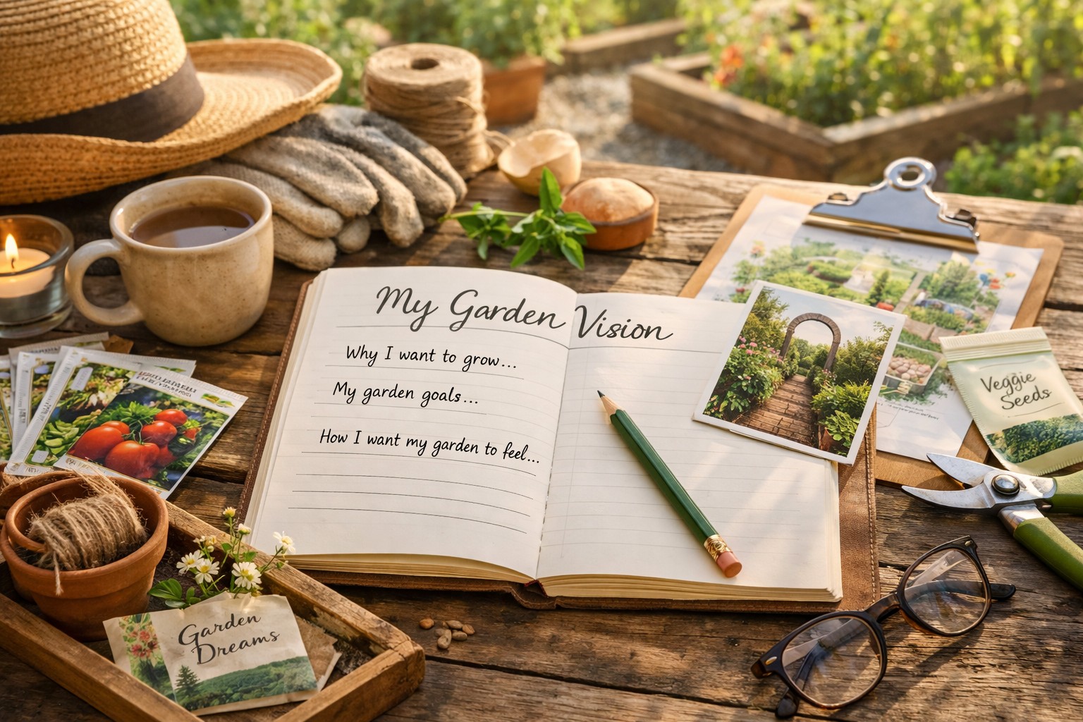 Create a Vision for Your Garden – Garden Chick