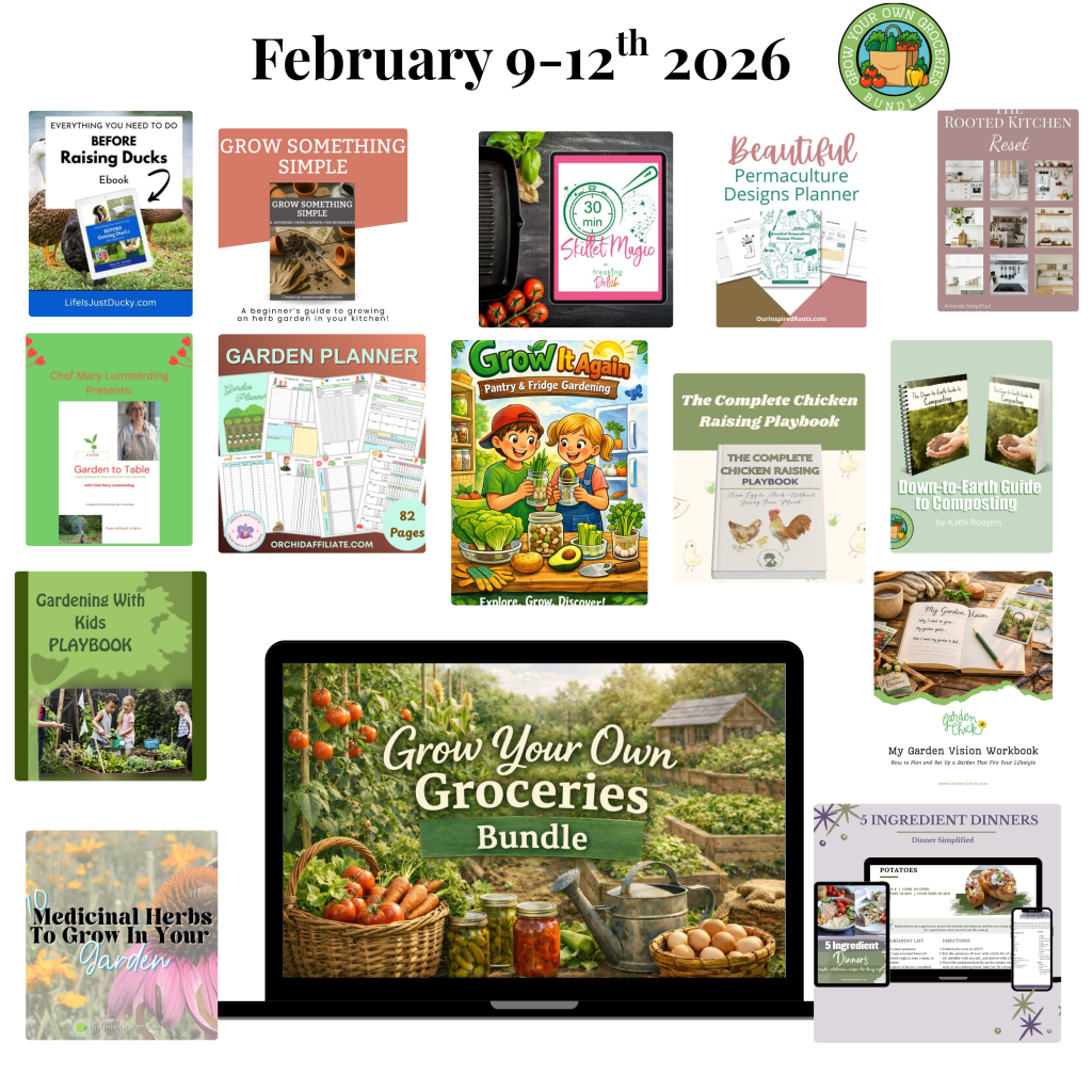 Grow Your Own Groceries Bundle 2026 – Garden Chick